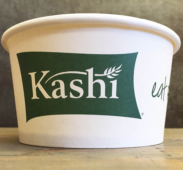 Sample of Compostable Custom Printed Paper Bowls