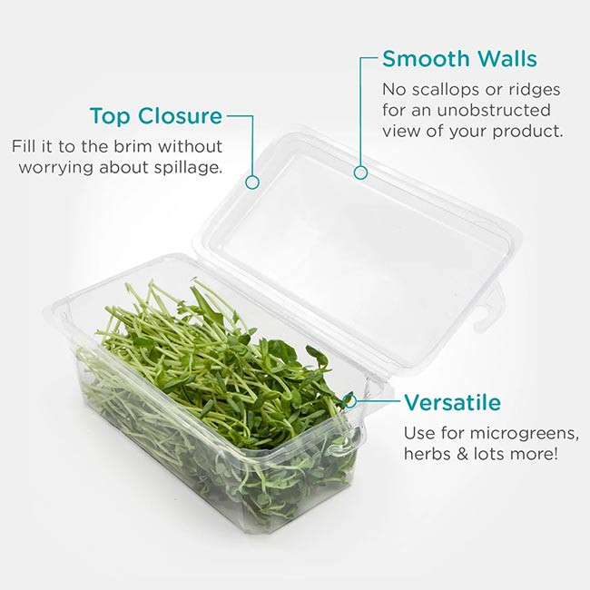 2 - 3 oz Hanging Herb Clamshell Packaging | XXV00412