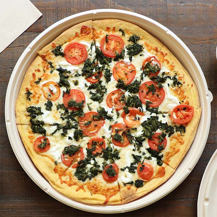 14" Circular Round Pizza Boxes | No PFAS | Sample