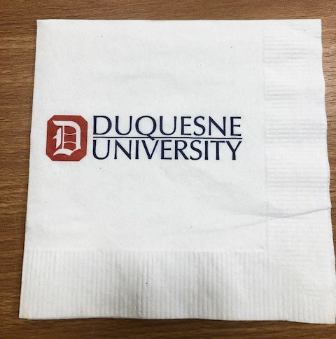 Sample of Custom Printed Paper Napkins
