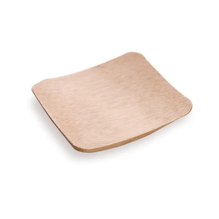 2.25" Small Bamboo Appetizer Plates RWB0113