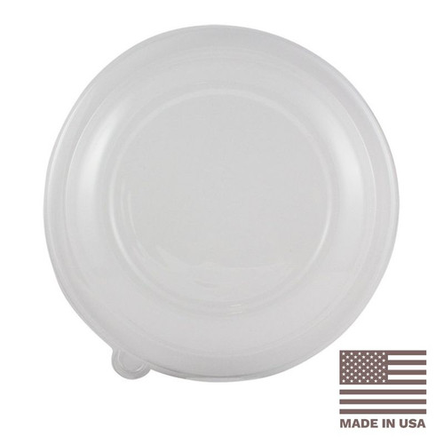 PLA Clear Lids for 36-64 oz Fiber Bowls | BOL-CS-36