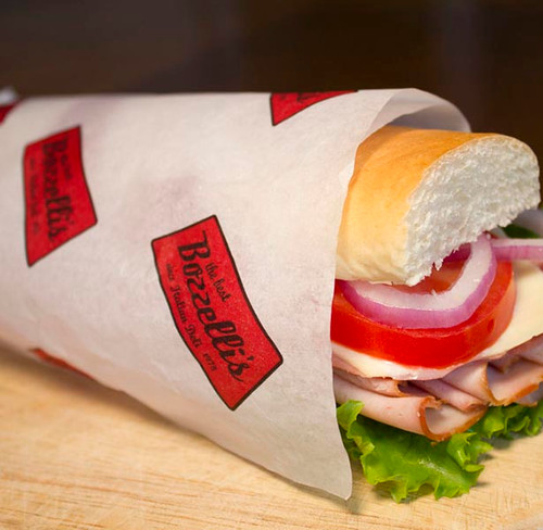 10x10 Custom Printed Deli Paper | Certified Compostable