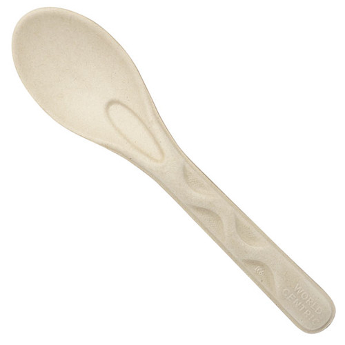 Sample of 6" Compostable Fiber Spoons