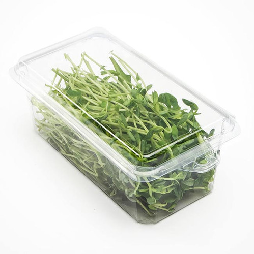 Sample of 2 - 3 oz PLA Hanging Herb Clamshell Packaging