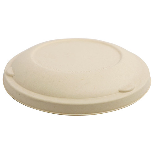 Sample of Fiber Lids for World Centric 32 oz Wide Fiber Bowls