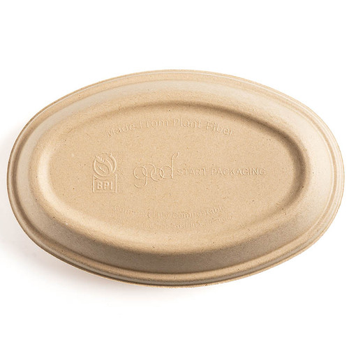 Sample of Good Start Packaging 24 & 32 oz Fiber Burrito Bowl Lids