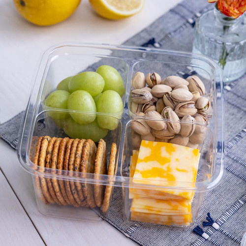 Sample of Greenware 4-Compt PLA On-The-Go Containers