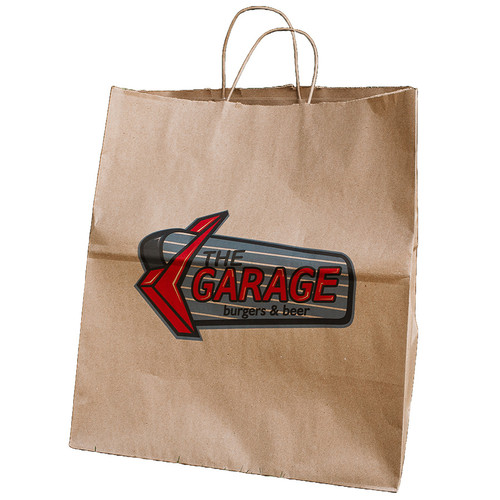 Sample Custom Printed Paper Handle Bags