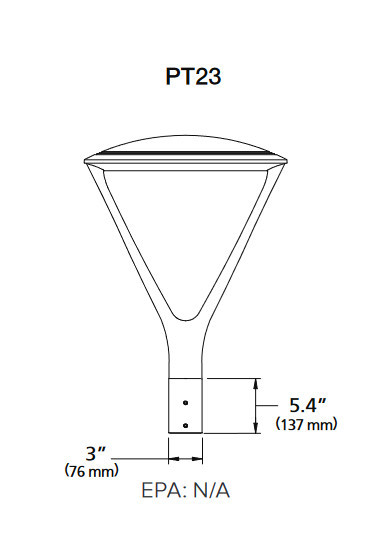 KIM Lighting 93088553 UR20 ouro Architectural area / site LED Luminaire ...