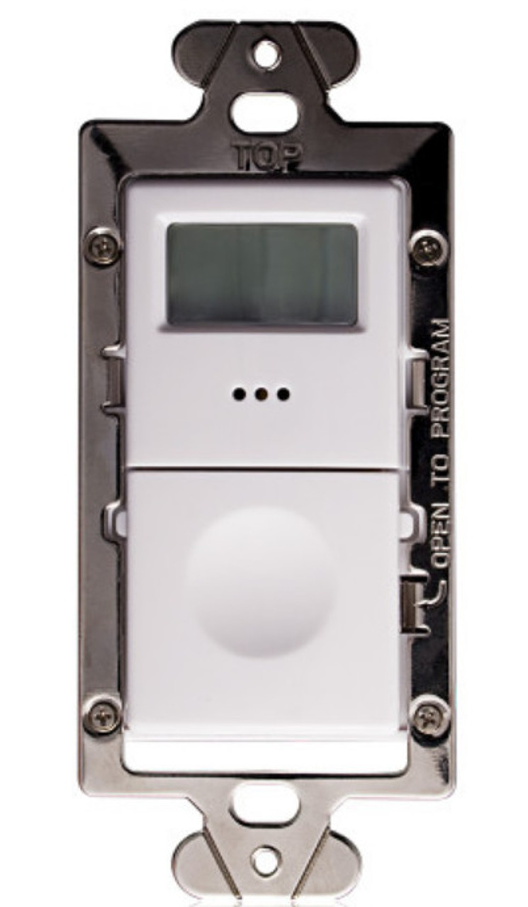 Leviton Programmable Digital Timer TS300-DW, 120/277 Vac, Backlit LED ... Leviton Programmable Digital Timer TS300-DW, 120/277 Vac, Backlit LED ...