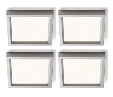 (case of 4) Philips Lightolier SlimSurface LED 4 inch square luminaire ...