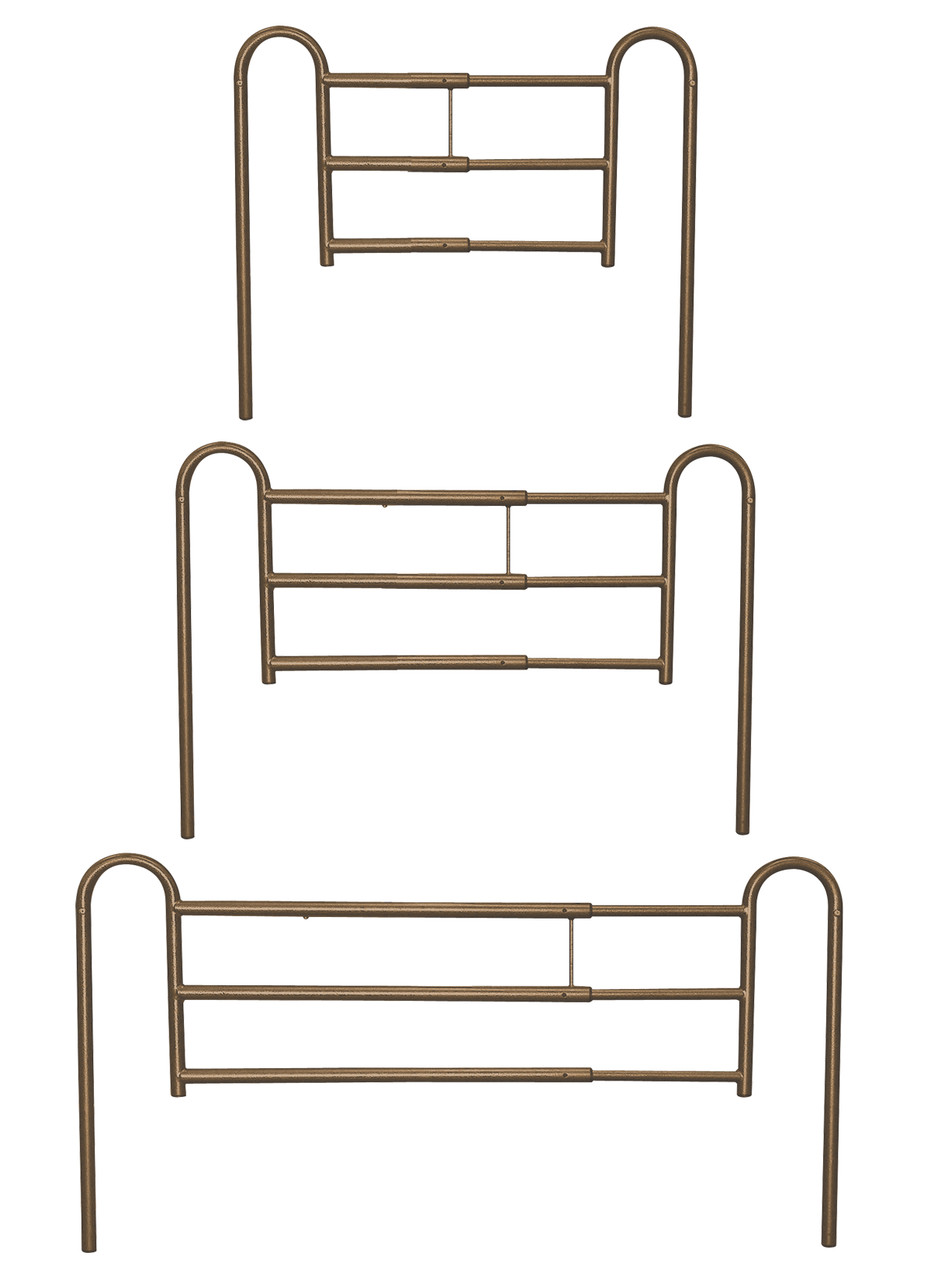 Drive Medical Home Bed Style Adjustable Length Bed Rails, 1 Pair ...