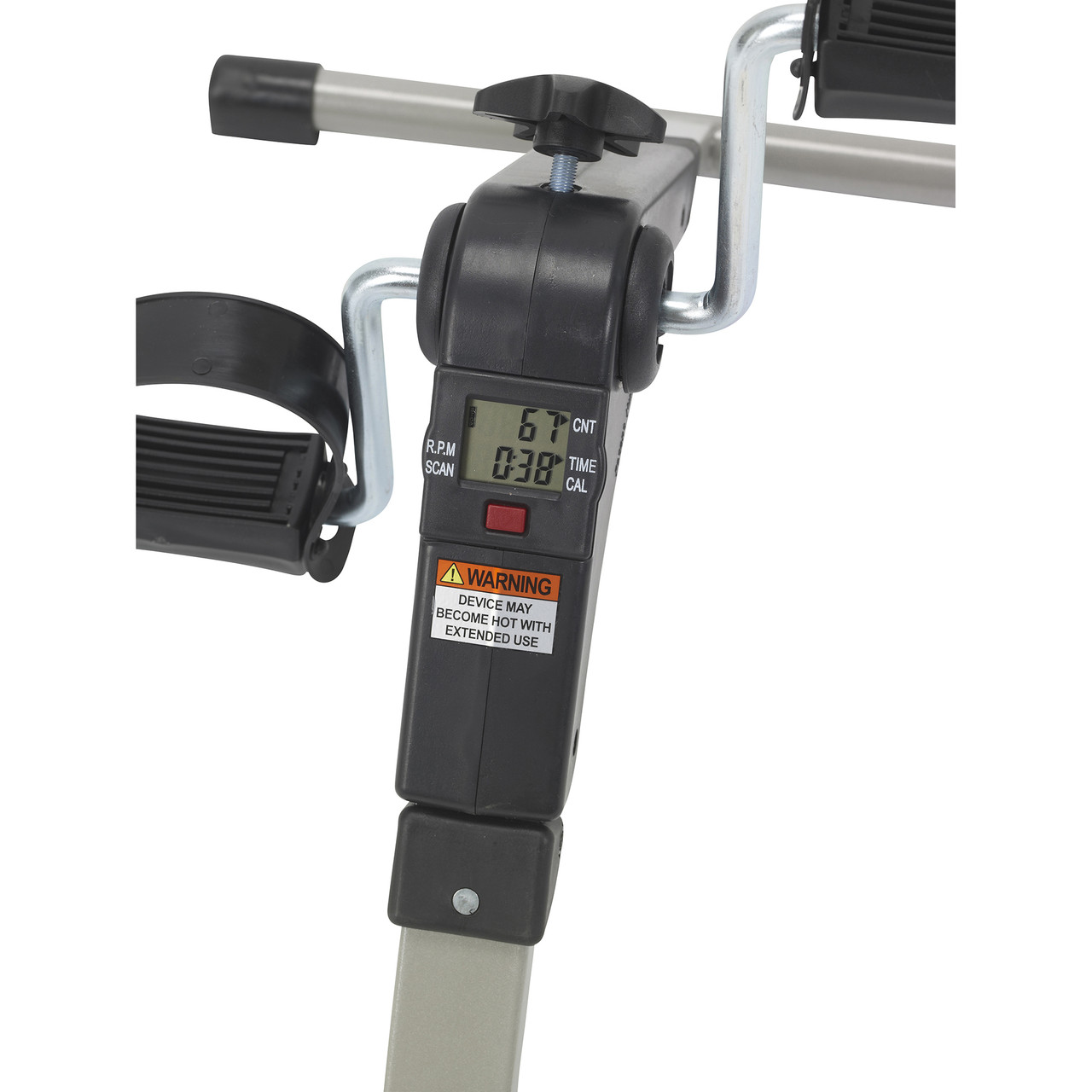 Drive Medical Folding Exercise Peddler with Electronic Display, Black ...