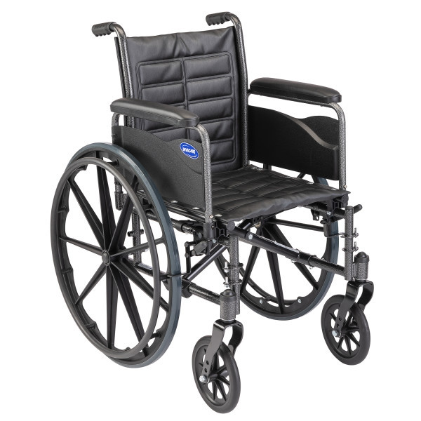 Invacare Tracer EX2 Wheelchair with Full Length Arms, 16"