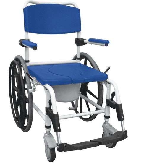 Drive Medical Aluminum Rehab Shower Commode Chair