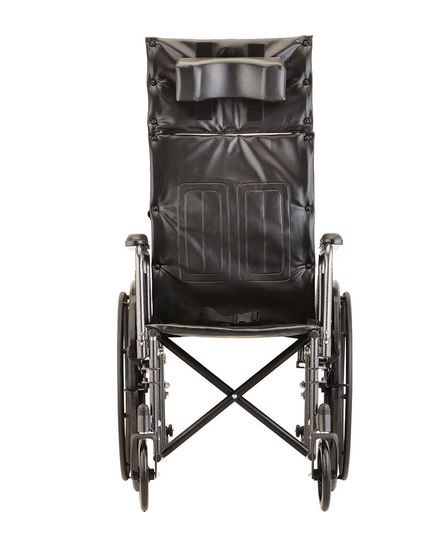 Nova Recliner Wheelchair with Full Arms & Elevating Leg Rest
