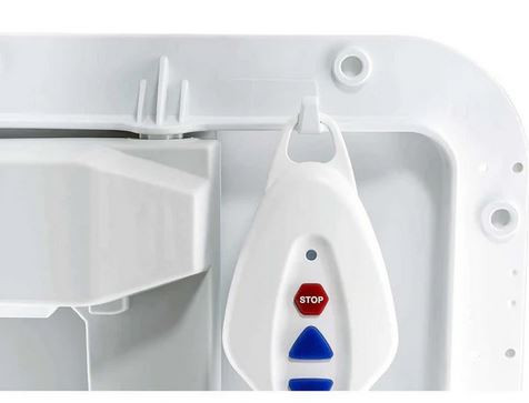 Invacare Aquatec XL, Heavy Duty Reclining Bath Lift, White