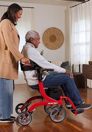 Drive Medical Nitro Duet Rollator and Transport Chair Review: The 2-in ...