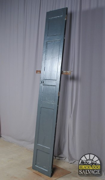 Set of 2 Shutters, 5 Raised Panel - Black Dog Salvage