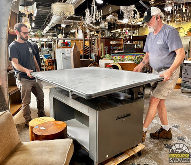 Mayline Desk O Matic II, 1950s Drafting Table, Heavy Duty Tilting Work ...