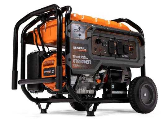 Generac Model 7247 XT8500EFT CoSense Electronic Fuel