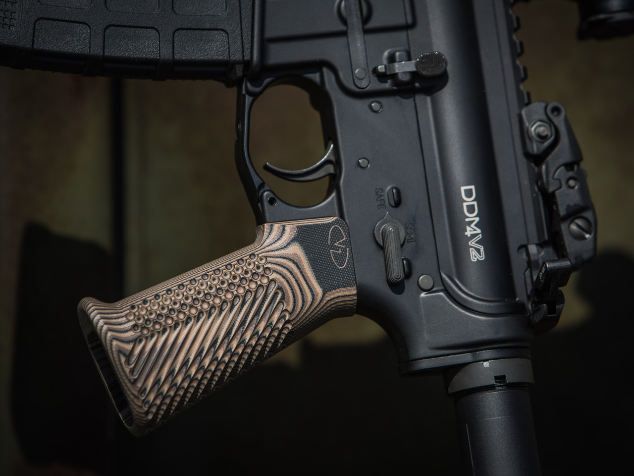 AR15 Grips with VZ Operator II Texture (GEN 2) | AR Grips