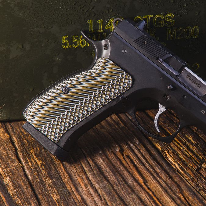 CZ 97 Grips with VZ Operator II Texture | G10 Grips