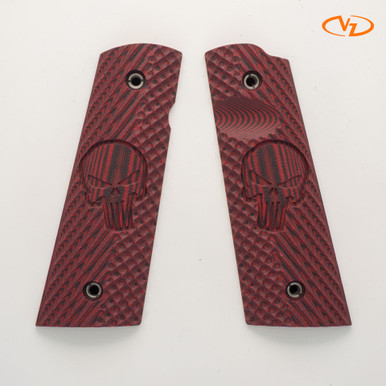 VZ Castle Operator II - Red Black - Magwell - Thumb Notch - Ambi - VZ Grips