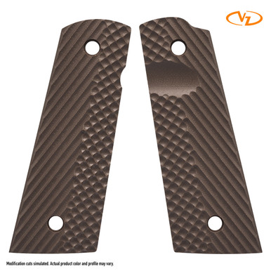 VZ Operator II - Earth Brown - Magwell - Thumb Notch - VZ Grips