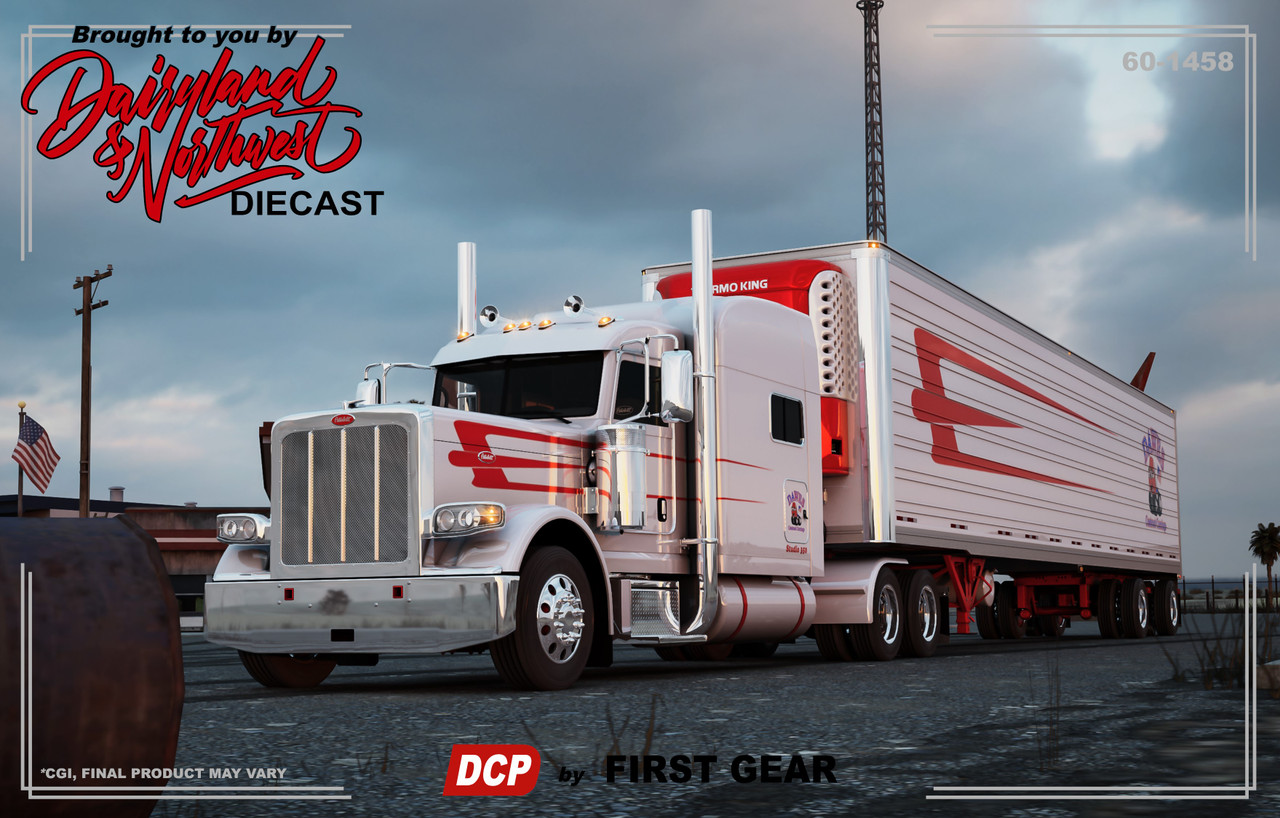 Dawes Contract Carriage - Peterbilt 389 with 53' Spread-axle refrigerated van