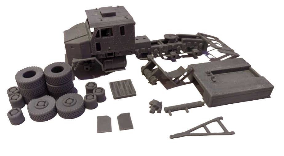 3D Printed 3x3x3 Deck Style Lowboy kit