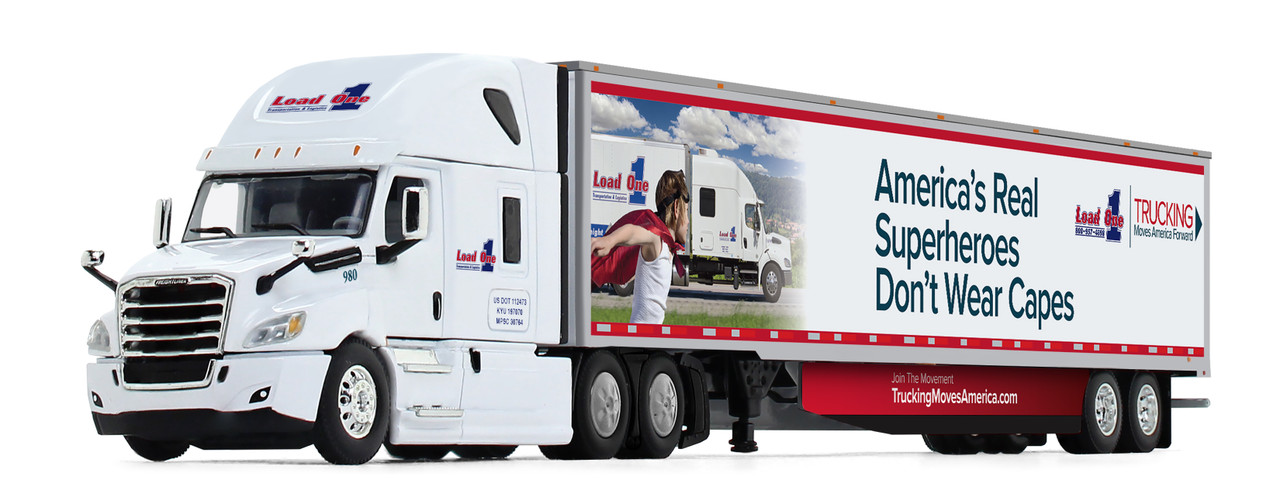 Load One LLC - Freightliner Cascadia with 53' Van - Northwest Die-Cast