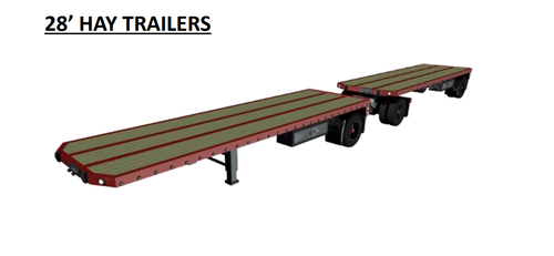 1:64 - Trailers - Lowboy & Equipment Trailers - Northwest Die-Cast