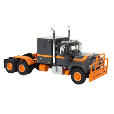 Green & White Mack R Model with Sleeper