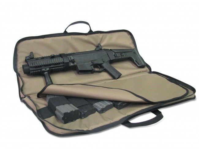SBR Short Barreled Rifle Case, Flannel Lined - Crosstac Corporation
