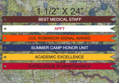 1 1/2" X 24" Guidon Streamer