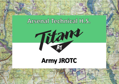 Arsenal Technical High School Army JROTC School Guidon