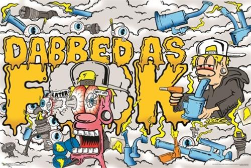 Dab - Trog Poster 36in x 24in - The Blacklight Zone