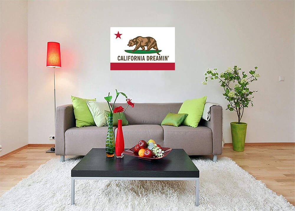 California Dreamin' Poster 36" x 24" - The Blacklight Zone