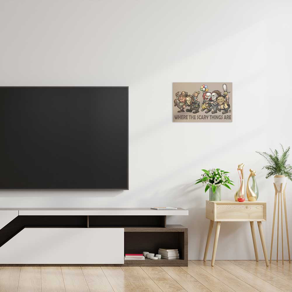 Where The Scary Things Are by Big Chris Poster - 17" x 11" - The ...