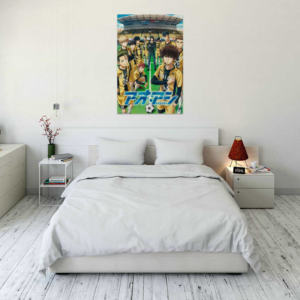 AO ASHI Anime Poster- 24" x 36" - The Blacklight Zone