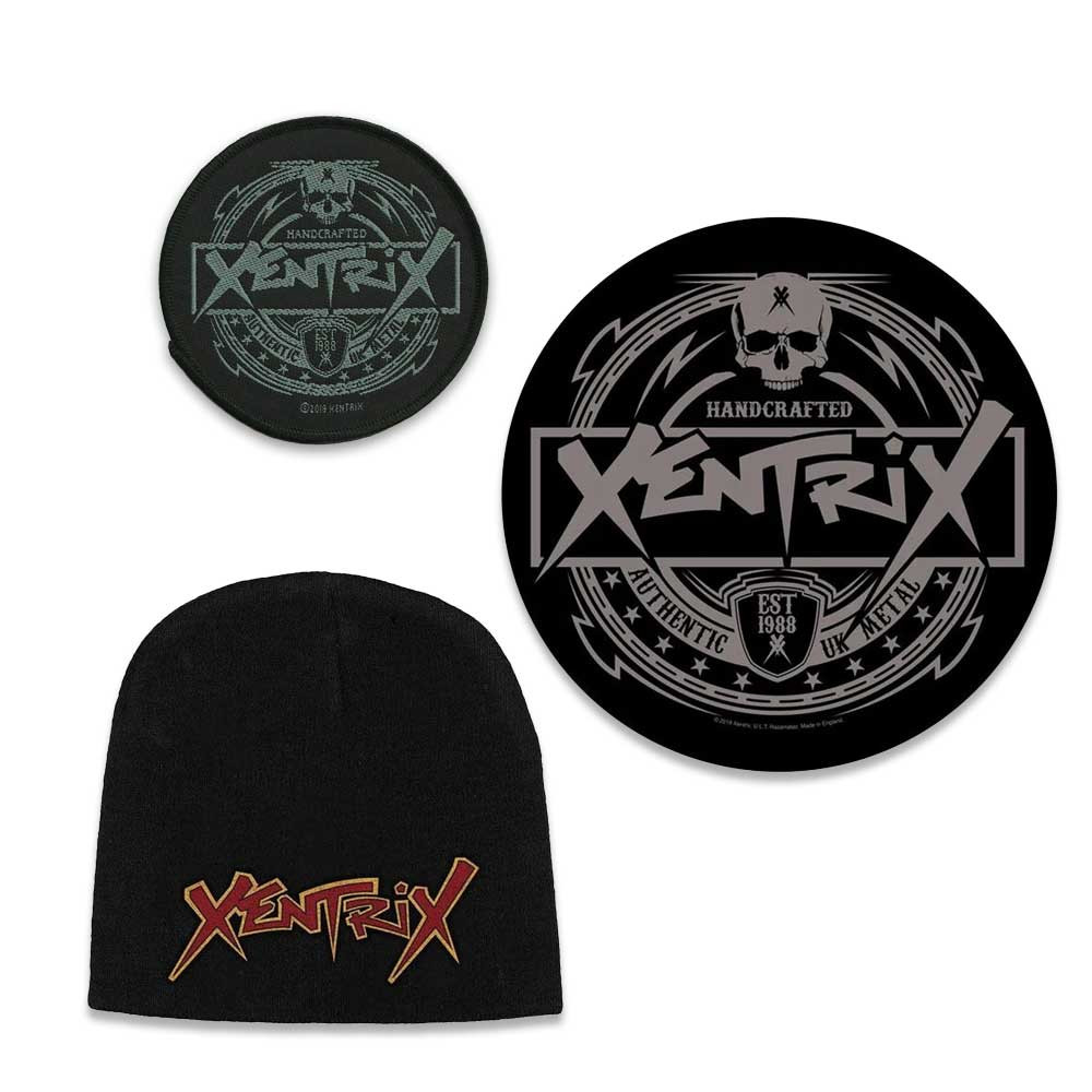 Xentrix Officially Licensed Band Merch Gift Set - 1 Embroidered Beanie ...
