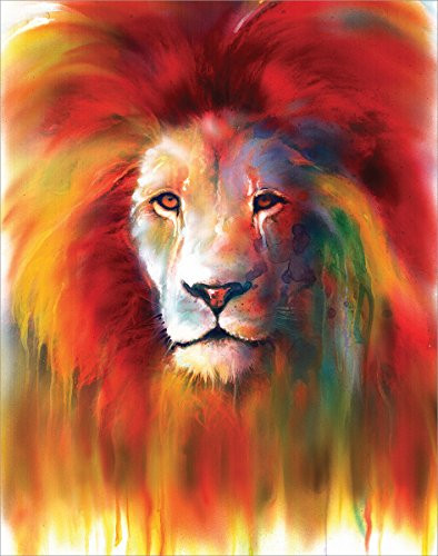 Lion Tears by Sophia - Art Print / Poster 11x14 inches - The Blacklight ...