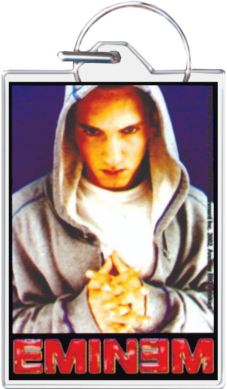 Eminem Hoodie Keychain - The Blacklight Zone