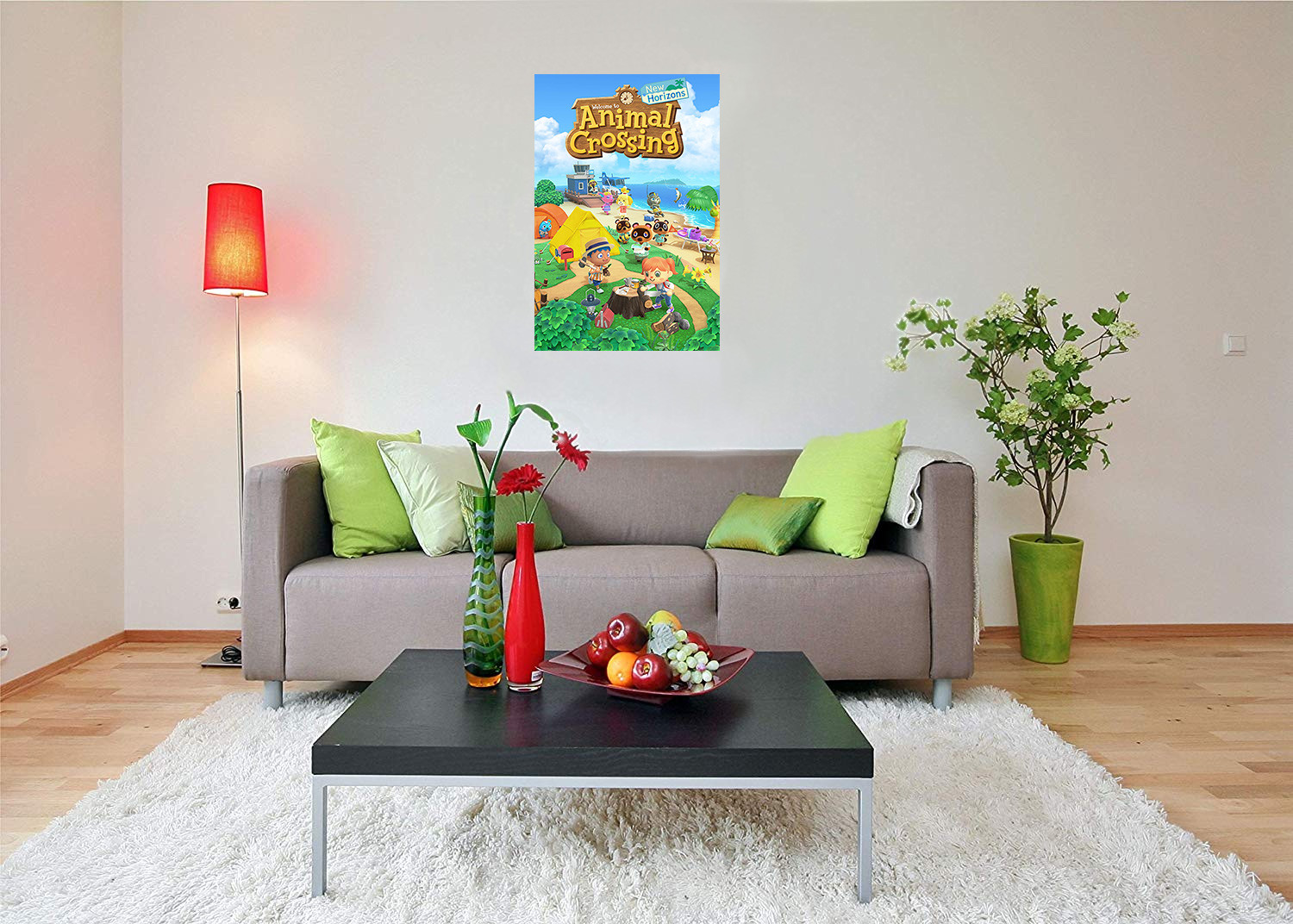 Animal Crossing New Horizons Poster 24x36 inch - The Blacklight Zone