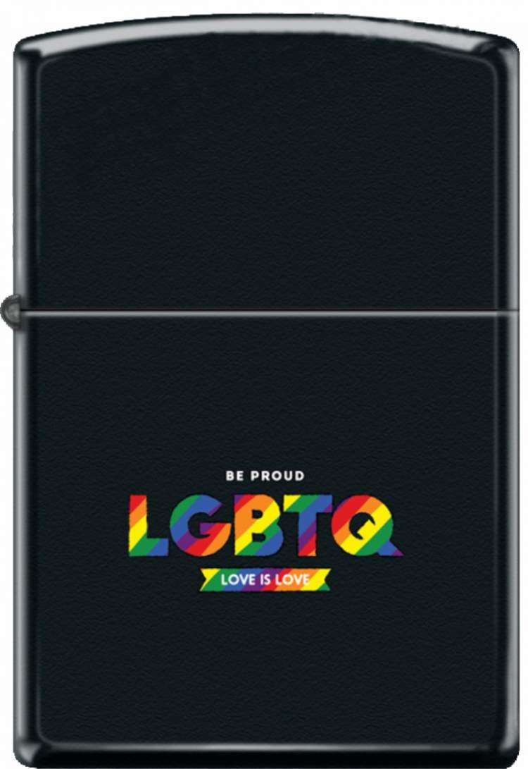 Zippo Lighters - Peace, Love & Happiness - The Blacklight Zone