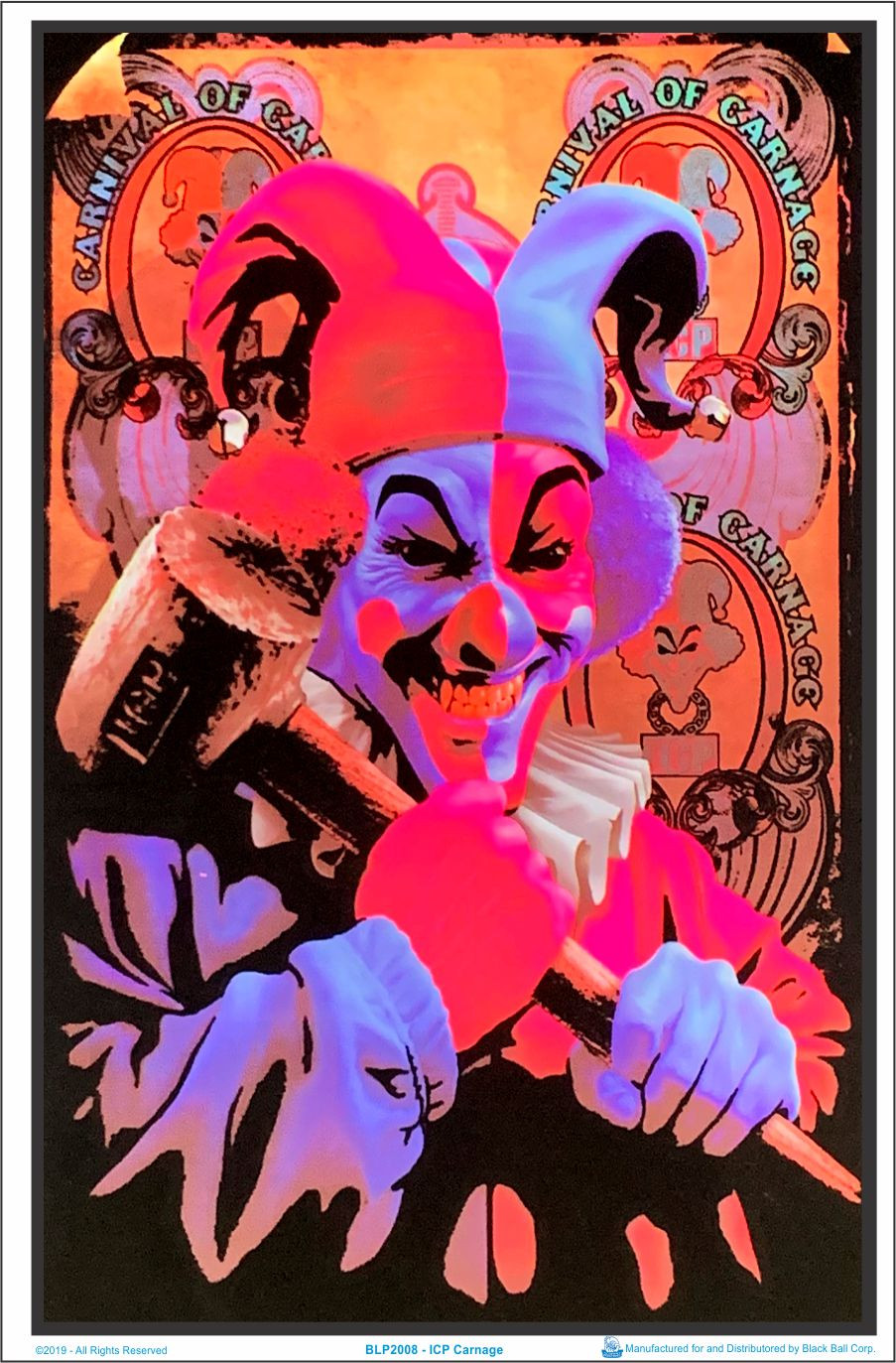 Insane Clown Posse ICP Jeckel Brothers by Tom Wood Blacklight Poster 23 ...