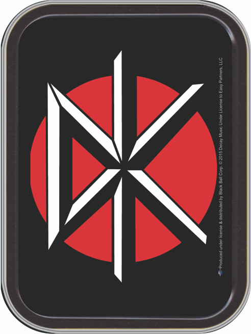 Dead Kennedys Logo Stash Tin Storage Container 4.37" L x 3.5" W x 1" H ...