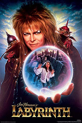 Labyrinth Poster 24 x 36in - The Blacklight Zone